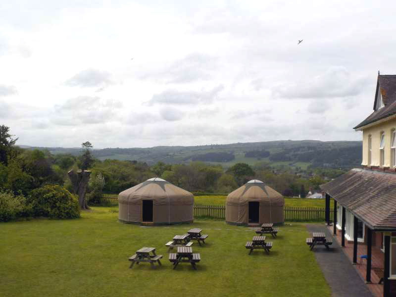 Grounds-with-Yurts – Trewern Outdoor Education Centre