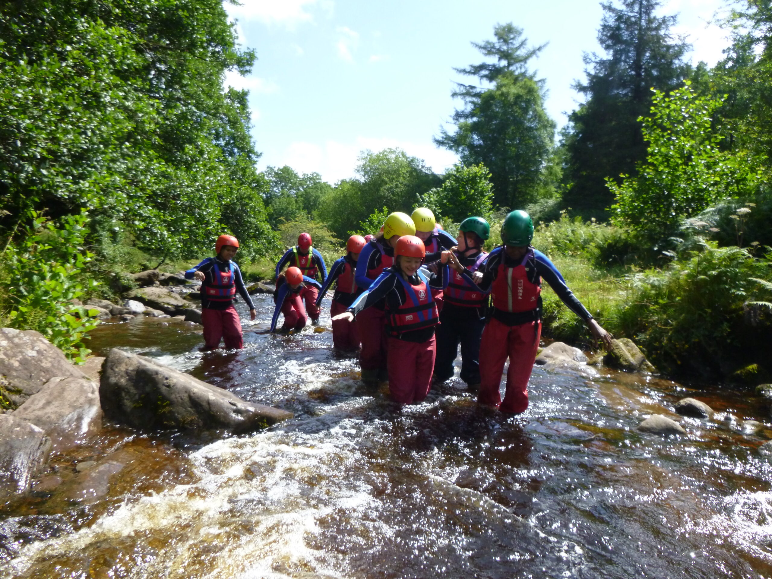 Group 1 gorge walk (3) – Trewern Outdoor Education Centre