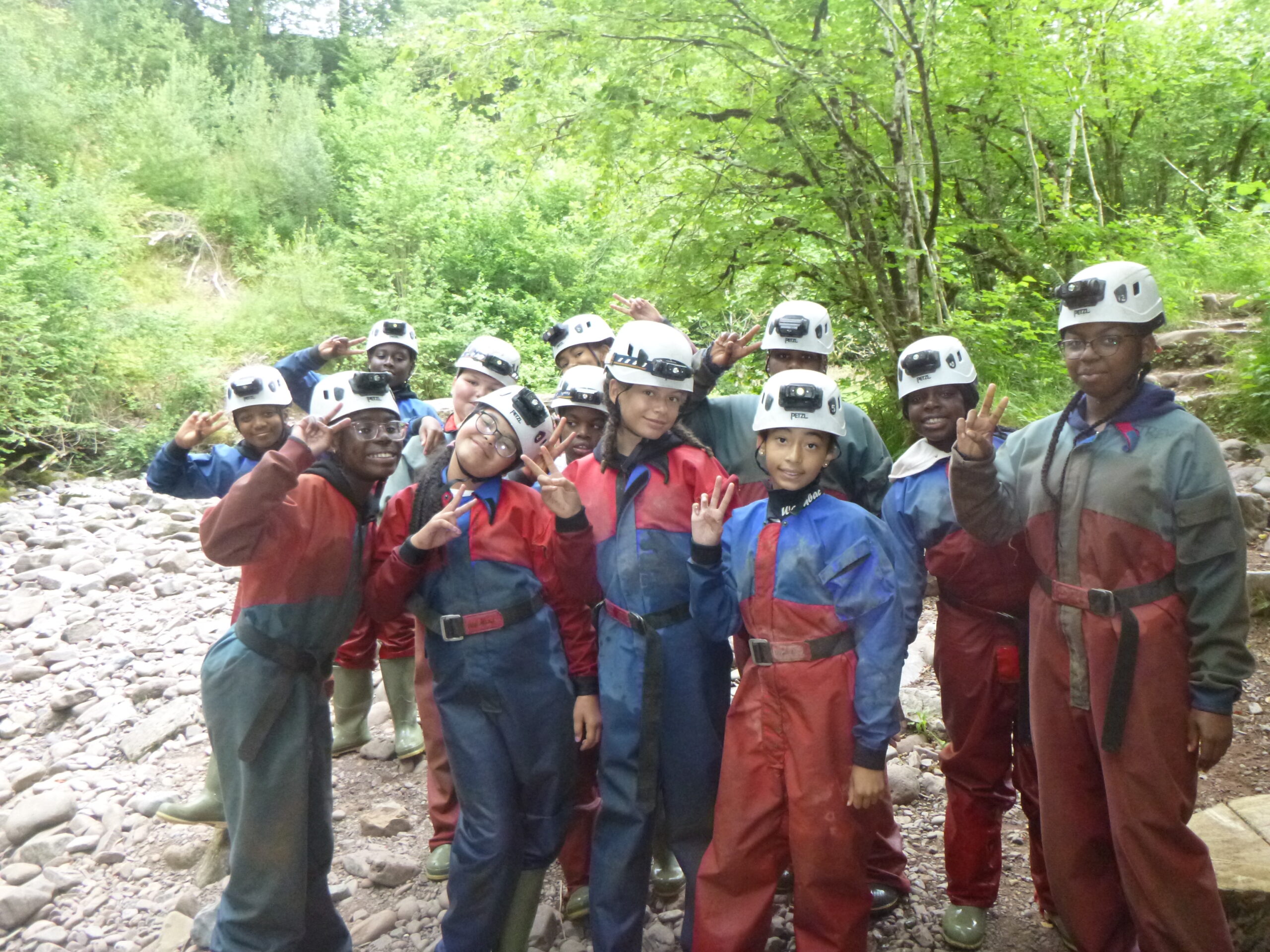 Group 2 caving (1) – Trewern Outdoor Education Centre
