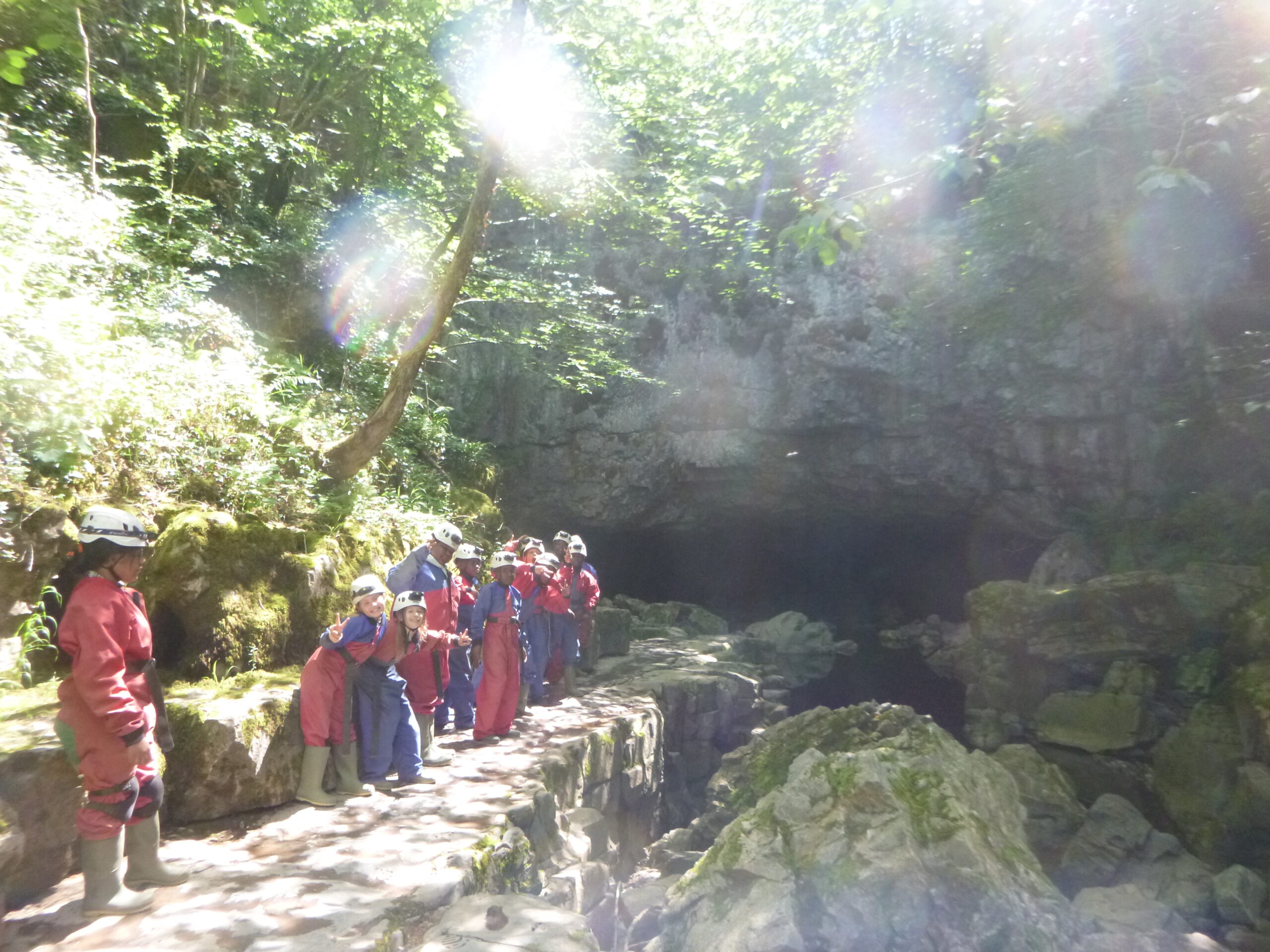 Group 3 Caving (4) – Trewern Outdoor Education Centre