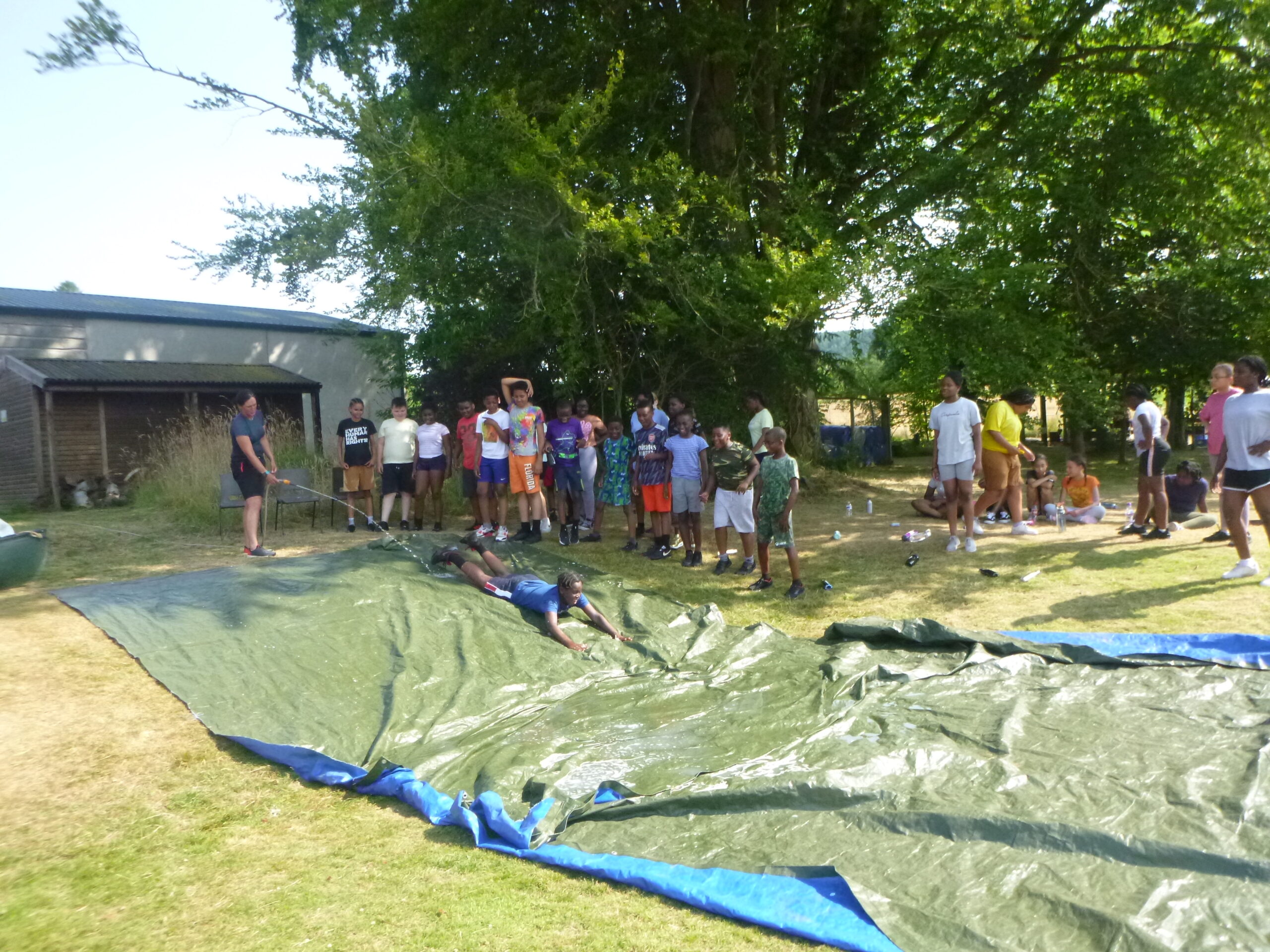 SLippery Slide (12) – Trewern Outdoor Education Centre